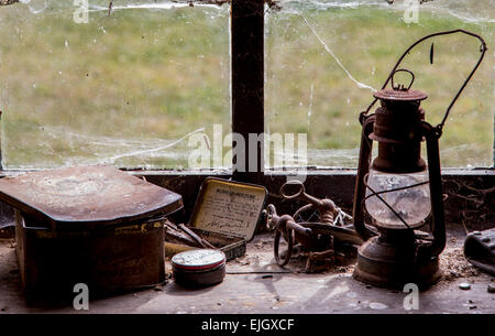 Tyneham, UK. 26th Mar, 2015. The Rectory Stable Block - Tyneham village ...