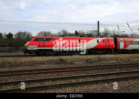 91105 Virgin Trains operating company, 91 class High Speed Electric ...