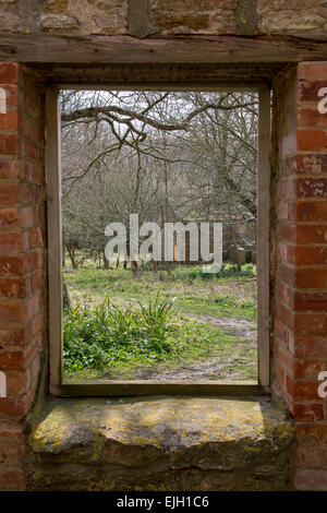 Tyneham, UK. 26th Mar, 2015. The Rectory Stable Block - Tyneham village ...