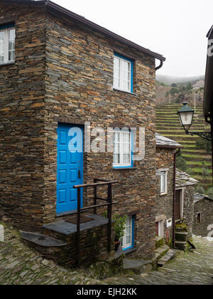 Traditional houses of Piodao village, Portugal Stock Photo - Alamy