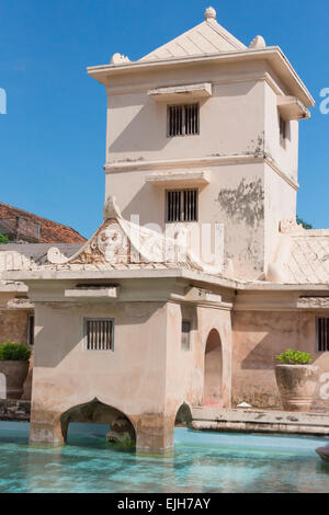Water Castle (Taman Sari) with the pool at Yogyakarta, Indonesia Stock ...
