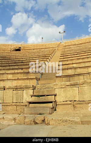 Inside the Amphitheater in Caesarea Maritima National Park, Caesarea ...