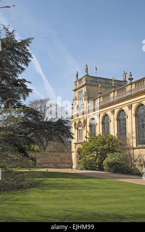 The Lawns and Garden Quadrangle of Trinity College Oxford Stock Photo ...