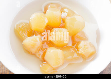 Stem ginger in syrup Stock Photo - Alamy