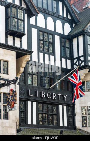 Liberty London store front, London, England Stock Photo - Alamy