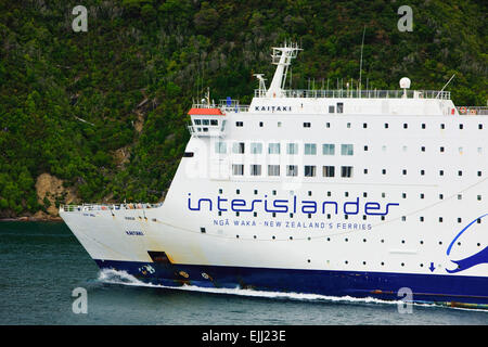 Interislander Cook Strait ferry between Wellington and Picton - docked ...
