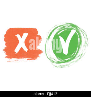 ok, check mark, agree, check marks, agrees Stock Photo - Alamy