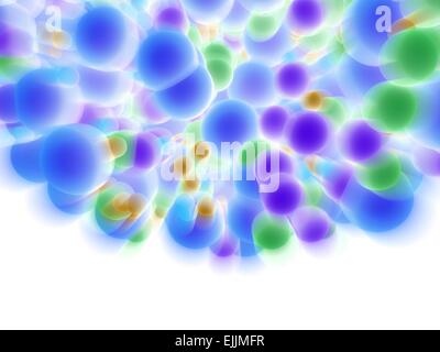 Abstract molecule, computer artwork Stock Photo - Alamy