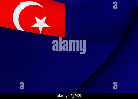Flag of Johor Stock Photo - Alamy