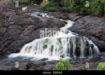 Blanche Marie Falls in the Nickerie River, Suriname Stock Photo - Alamy