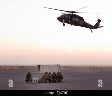 The Soldiers of the 603rd Aviation Support Battalion, 3rd Combat ...