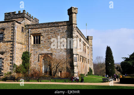 Towneley Hall and Museum, Towneley Park, Burnley, Lancashire. UK Stock ...