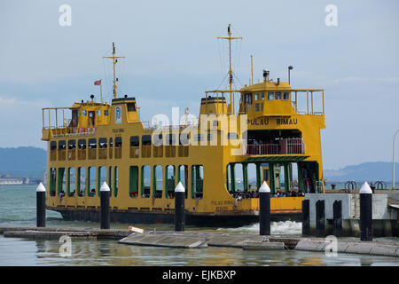 Ferry between Butterworth and Georgetown, Penang, Malaysia Stock Photo ...