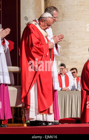 Vatican City, Italy. 29th March 2015. Pope Francis, Sunday of Palms ...