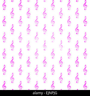 Pink Clef Note Musical Symbol Music Notation Pattern Texture Stock ...