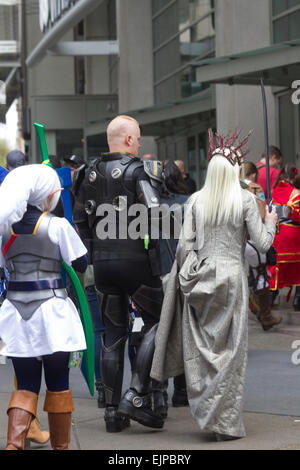 Seattle, Washington, USA. 29th March, 2015. Emerald City Comicon ...