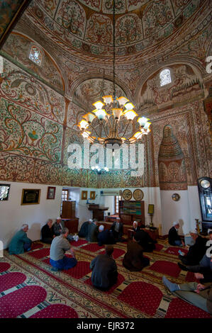 Interior of the Et'hem Bey Mosque. Tirana, Albania Stock Photo - Alamy