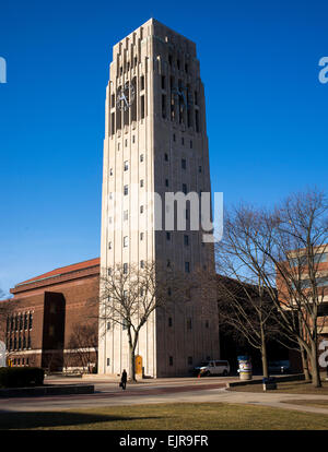 Burton Memorial Tower at the University of Michigan Stock Photo - Alamy