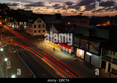 Paramaribo city at night, Suriname Stock Photo - Alamy