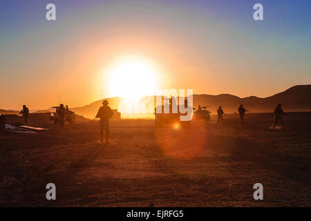 FORT IRWIN, Calif. – Troopers of the 11th Armored Cavalry Regiment ...