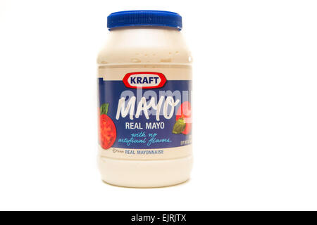 A container of Kraft Mayonnaise Stock Photo - Alamy