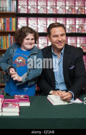 David Walliams signs his new book 'Awful Auntie' at Daunt Books ...