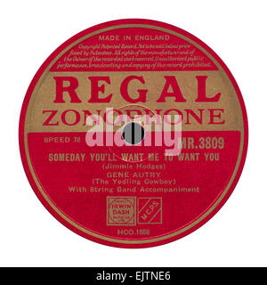 Regal Zonophone 78 rpm record label released September 1948 (UK ...