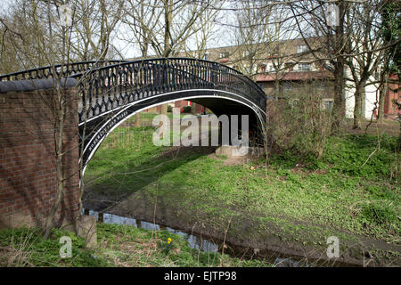 Vignoles Bridge over the River Sherbourne, Coventry, UK Stock Photo - Alamy