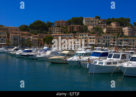 Soller, Marina, Harbour, Mallorca, Majorca, Balearic Islands ...