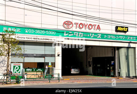 Toyota rent a car Hertz car hire in Japan Stock Photo: 111475586 - Alamy