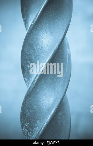 Close up of part of a metal spiral pole Stock Photo - Alamy