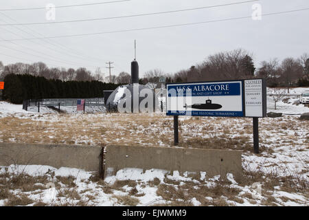 Albacore Museum USS ALBACORE Portsmouth NH Stock Photo - Alamy