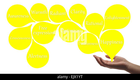Colour Therapy - Orange healing energy Stock Photo - Alamy