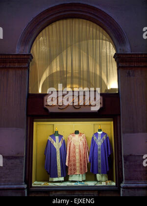 Rome Italy De Ritis ecclesiastical outfitters on via dei Cestari Stock ...