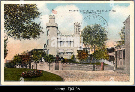 Victorian mansion in Castle Hill Court Rochester Kent UK Stock Photo ...