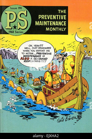 The cover page of *PS Magazine*, created by Will Eisner, who was known ...