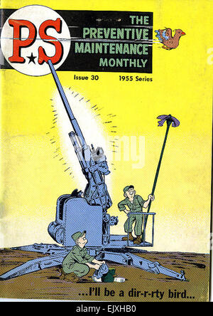 This PS Magazine cover page features artwork by Will Eisner, famous for ...
