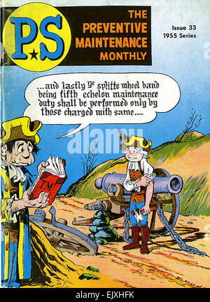 The cover page of PS Magazine featuring a comic illustration by Will ...