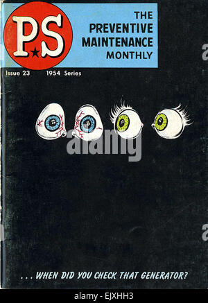 The PS Magazine cover page, illustrated by Will Eisner, showcases the ...