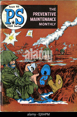 The cover of *PS Magazine*, designed by Will Eisner, features Joe Dope ...