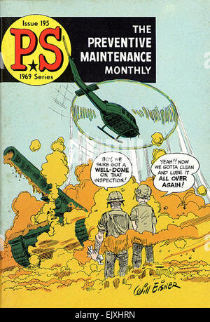 The cover page of PS Magazine highlights Will Eisner's influential role ...