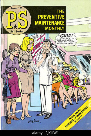 This cover page of *PS Magazine*, created by renowned comic artist Will ...