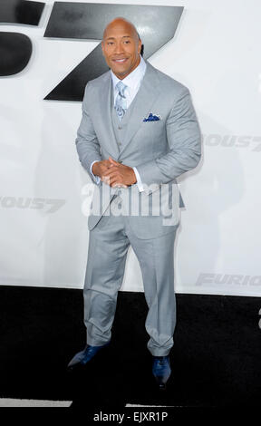 Dwayne Johnson 04/01/2015 "Furious 7" Premiere held at the TCL Chinese ...