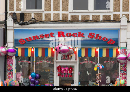 Sunset Rock Shop, Margate, Kent, UK Stock Photo - Alamy