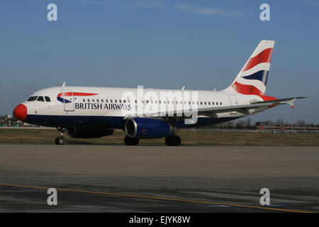 ba red nose airbus Stock Photo - Alamy