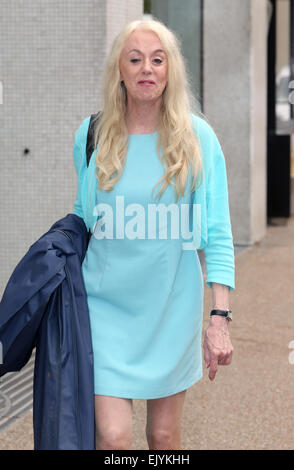 Wincey Willis outside the ITV Studios Featuring: Wincey Willis Where ...