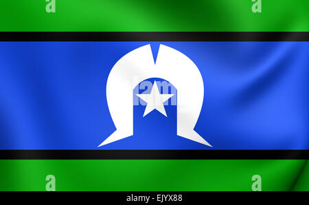 Torres Strait Islanders Flag. Close Up Stock Photo - Alamy