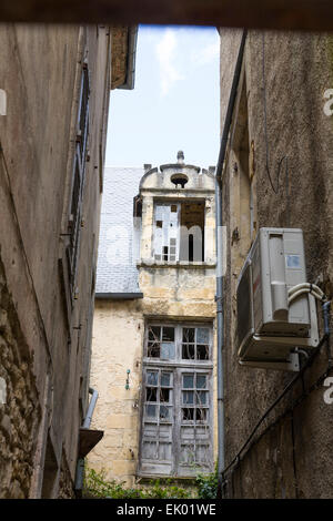 Modern buildings with broken windows in an urban area Stock Photo - Alamy
