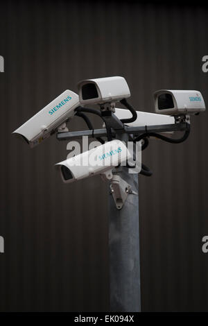 Siemens CCTV security cameras Stock Photo - Alamy