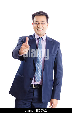 Close-up of a businessman smirking Stock Photo - Alamy